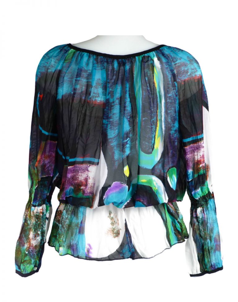 LULU H Paris Style Gypsy Summer Top