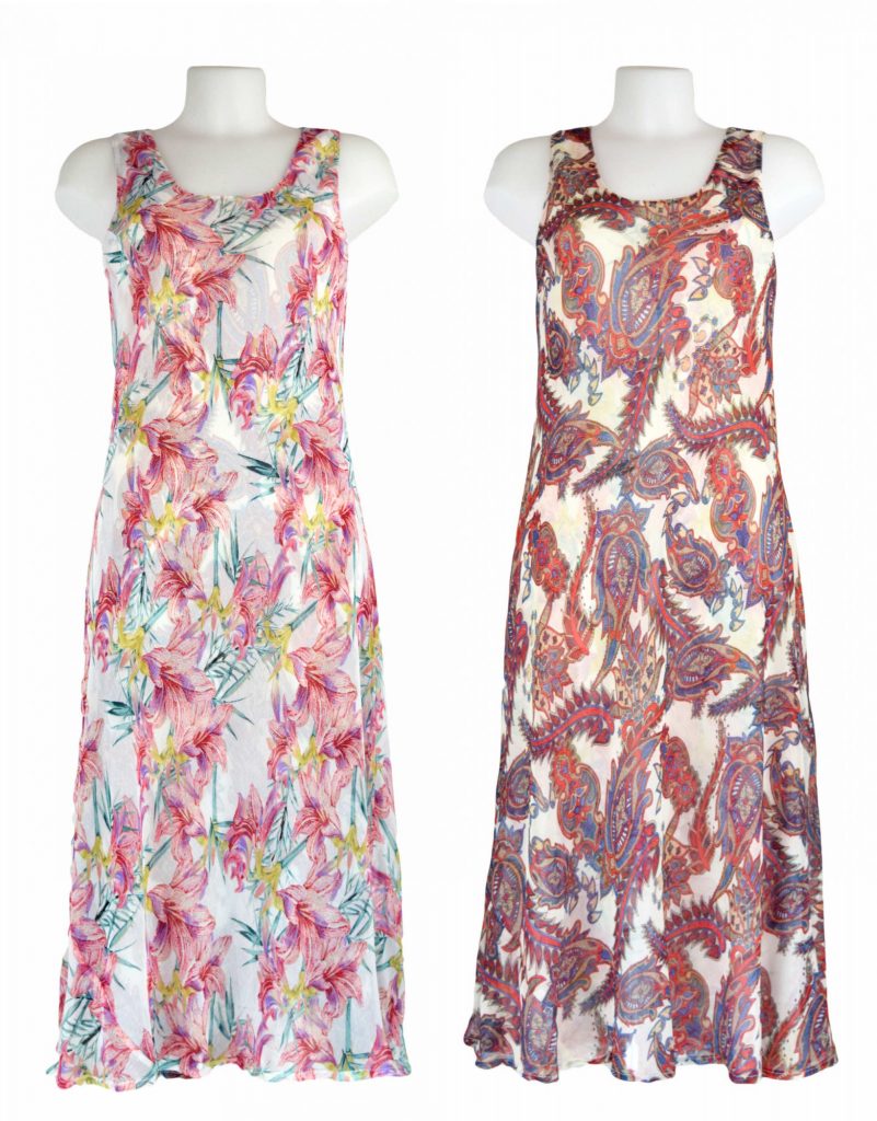 Paramour Reversible 2 in 1 Sleeveless Dress White And Pink - Fashion ...