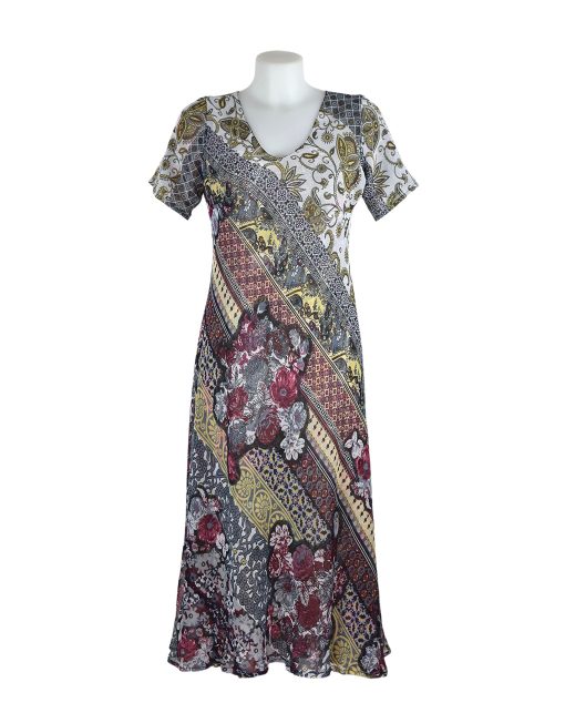 Paramour Reversible 2 In 1 Sleeveless Dress Lime/Zebra Print - Fashion ...