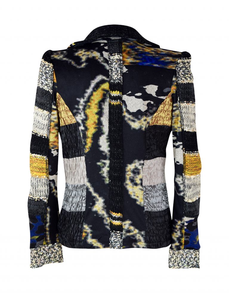 LULU-H French Style Womens Burgundy Jacket