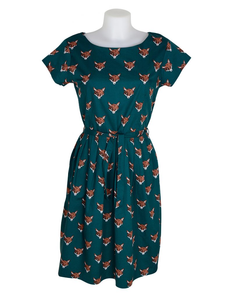Run & Fly Retro Vintage Foxy Dress - Fashion Fix Online